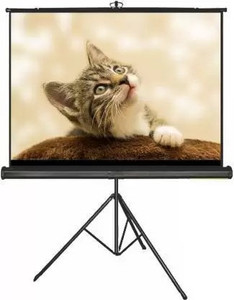 GOODWIN Projector Screen (6 Ft. (W) x 4 Ft. (H) - 84" Inch) Diagonal ...