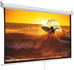 suvira Projector Screen with Remote Control ( 7 ft.(W) x 5 ft.(H ...