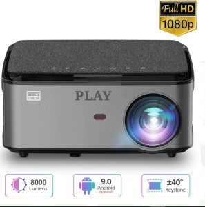 PLAY MP9A True 4k HD Latest Android 4K 2k Projector Bluetooth 4D ...