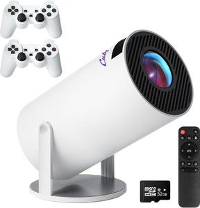 Cubonic X10 Plus Projector with 2 Gaming Controllers & 10000+ Games ...