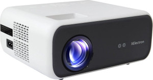 XElectron C9 Miracast Airplay LED Projector (12600 lm / 1 Speaker ...