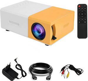 Jaaro HD Mini Projector with USB Interfaces IQ197 (600 lm / Remote ...