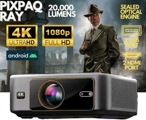 pixpaq RAY (20000 lm) Portable Projector Price in India - Buy pixpaq ...