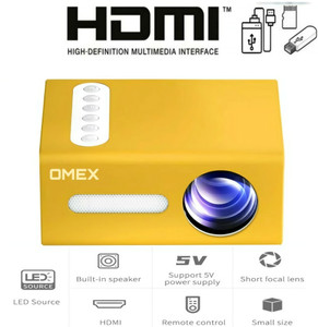Omex Home Cinema HD LED Projector 5V DC Power Bank Power Supply (1000 ...