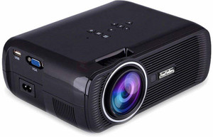 IBS X7 LED Projector 1800 LM, 800*600 HDMI USB VGA TV Home Cinema ...