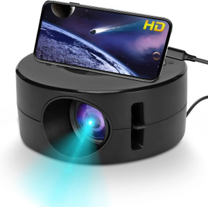 TOTAL Mini Video Projector, Portable Led Projector With Bluetooth ...