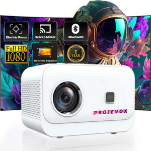 Projevox PX-2.1 Nebula Square Full HD 1080P Electronic Focus Bluetooth ...