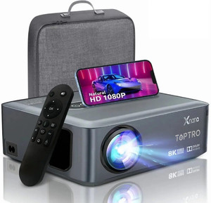 AUN X1 1080p Native Resolution Projector for Home 4K Support, 5G WiFi ...