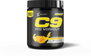 BIG ROCK NUTRITION C9 Extreme Rock Pre Workout ( Mango, 210G ) | Energy ...