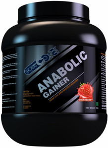 Body Core Science Anabolic Gainer-1 Kg (Strawberry) Weight Muscle Mass ...