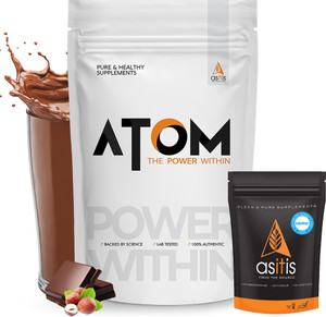 AS-IT-IS Nutrition ATOM Whey Protein Choco Hazel Fusion 1kg+ AS-IT-IS ...