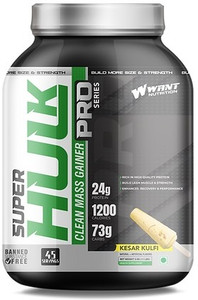 want nutrition SUPER HULK PRO Weight Gainers/Mass Gainers Price in ...