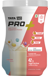 TATA 1mg Protein+ Powder Vanilla Protein Shake Price in India - Buy ...