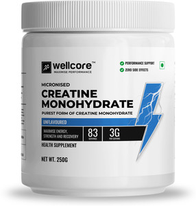 Wellcore Micronised Creatine Monohydrate | 100% Pure Creatine ...
