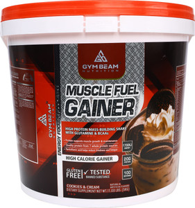 GYM BEAM Nutrition Muscle Fuel Gainer :Workout - Boositng, Protien ...