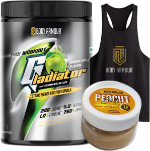 Bodyarmour Pre Work Out Gladiator With Vitamin B3|B5|B12| Strong Energy ...
