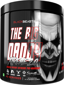 Black Beast The Big Daddy Xtreme Preworkout 22 Serving 6000mg ...