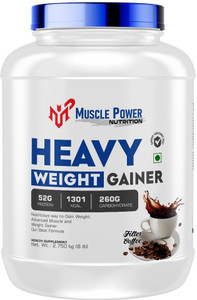 Muscle Power HEAVY WEIGHT GAINER 6LBS Weight Gainers/Mass Gainers Price ...
