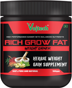 Vojtech Rich Grow Fat Weight Gain Powder 'Fast Health Gain with High ...