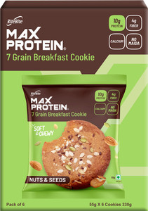 RiteBite Max Protein Healthy Nuts & Seeds Biscuit Cookies, No Maida ...