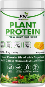 Floral Nutrition 100% Plant Protein Powder with Amino acids, Vitamins ...