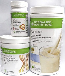 HERBALIFE Formula1 Kulfi Flavor 500g Protine Powder 200g & Elachi ...