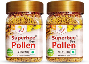 Super Bee 100 % Natural Bee Pollen granules superior Quality ,100 g x 2 ...