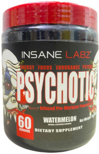 insane labz PSYCHOTIC PRE WORKOUT 60 SERVINGS + VERIFICATION CODE ...