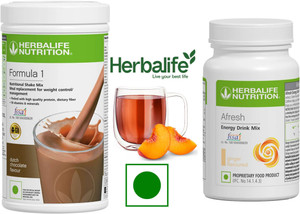 HERBALIFE Formula 1 Shake Mix 500g Afresh Energy Drink 50g Mix Protein ...