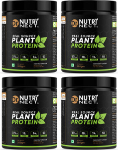 Dr.Nutrinect Plant Protein Powder Organic Pea & Brown Rice Isolate with ...