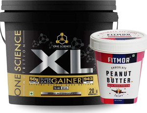 One Science XLSuper Mass Gainer - 5 Kg (5 kg, DOUBLE CHOCOLATE) Weight ...