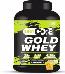 Body Core Science Gold Whey Green-2 Kg Whey Protein Price in India ...