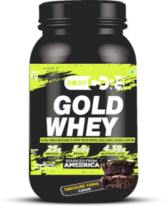 Body Core Science Gold Whey Green-1Kg(Chocolate Fudge) Whey Protein ...