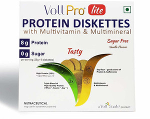 Voll Pro Lite Sugar Free Protein Diskettes with multivitamin and ...
