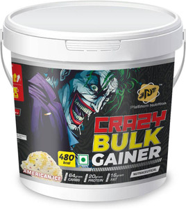 protein collection Platinum nutrition crazy bulk gainer 4.5 kg American ...