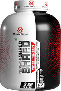 Muscle Gears Shred Whey Protein 4.4LBS Litchi Ice Cream Whey Protein ...