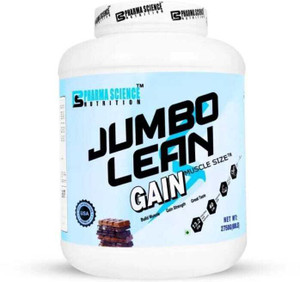 Pharma Science jUMBO LEAN GAIN 6 LBS. IMPROVE MUSCLE RECOVERY AND ...