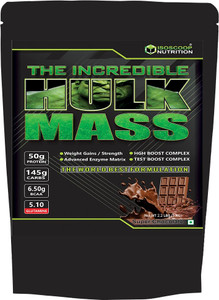iso scoop nutrition HULK Pouch 1 KG Weight Gainers/Mass Gainers Price ...