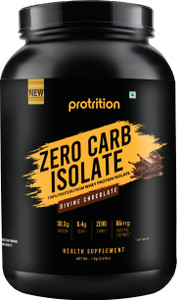 Protrition Zero Carb Whey Protein Isolate Powder Whey Protein Price in ...