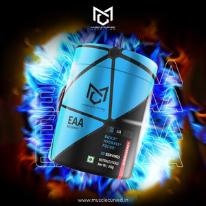 muscle curved EAA RECOVERY DRINK (BUILD HYDRATE FOCUS) EAA (Essential ...