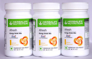 HERBALIFE Afresh Energy and Nutrition Drink (50 g, Lemon Flavored ...