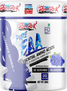 RONNIROCK Pure EAA 300gm Blueberry Flavor 30 Serving Supports Muscle ...