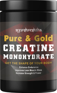 Ayurshreshtha Pure & Gold Creatine Monohydrate - Elevate Your Fitness ...