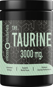 Massomuscles Taurine Powder Pre Workout Supplement For Increase Energy ...