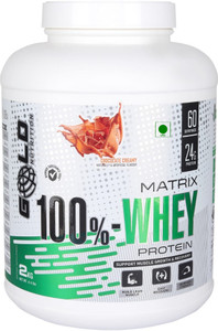 GOLD NUTRITION Matrix 100% Whey Protein Price in India - Buy GOLD ...