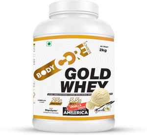 Body Core Science Gold Whey White(Vanilla-2Kg) Whey Protein Price in ...