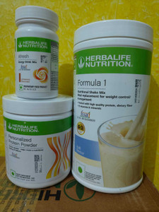 HERBALIFE FORMULA 1 VANILLA SHAKE MIX AND PROTEIN POWDER200GM AND ...