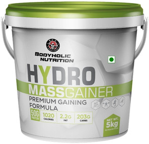 BODYHOLIC NUTRITION HYDRO MASS GAINER 6LBS Weight Gainers/Mass Gainers ...