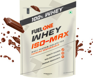 FUELONE Whey Iso-Max, Whey Protein Isolate, 28g Protein Whey Protein ...