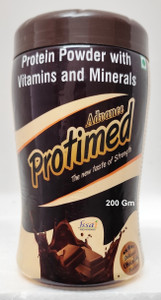 Protimed Protein Powder Vitamin B12 Folic Acid Nutrition Stamina Muscle ...